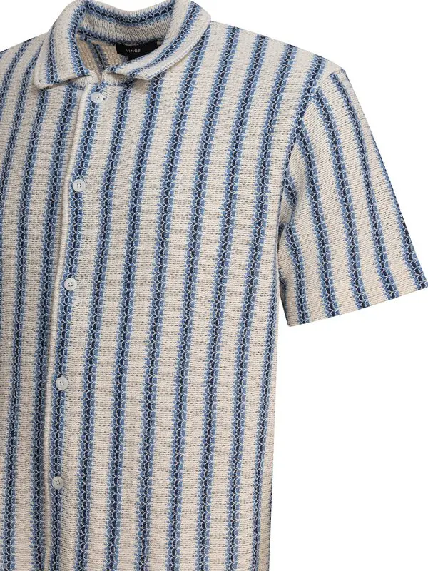 VIN CE. Striped Shirt