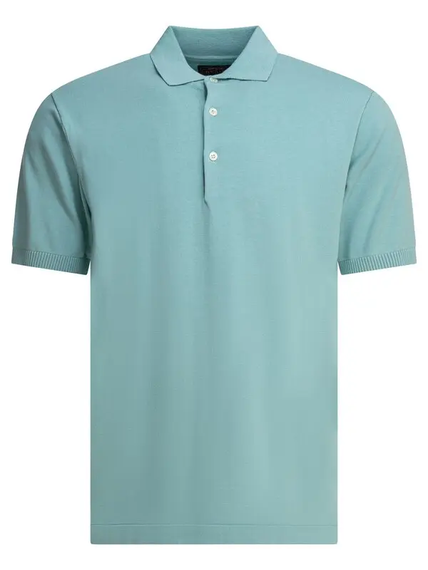 BEAMS Polo Shirts - Light Blue