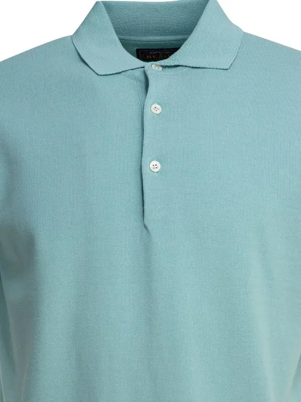 BEAMS Polo Shirts - Light Blue