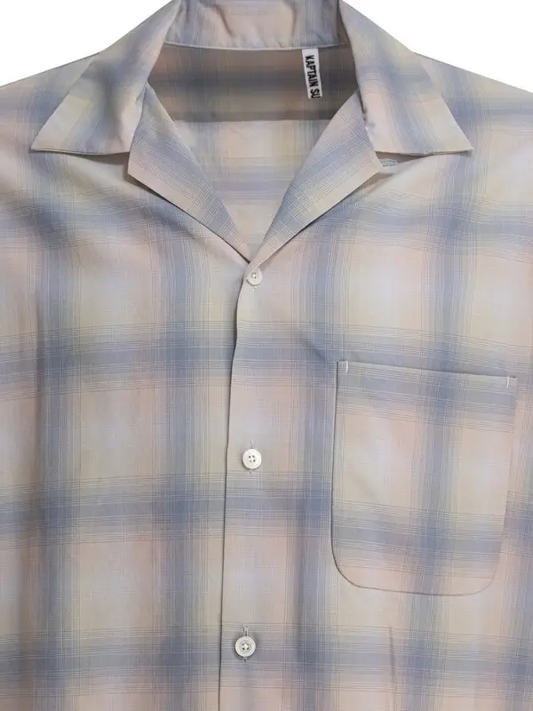KAPTAIN SUNSHINE Wool Check Shirt