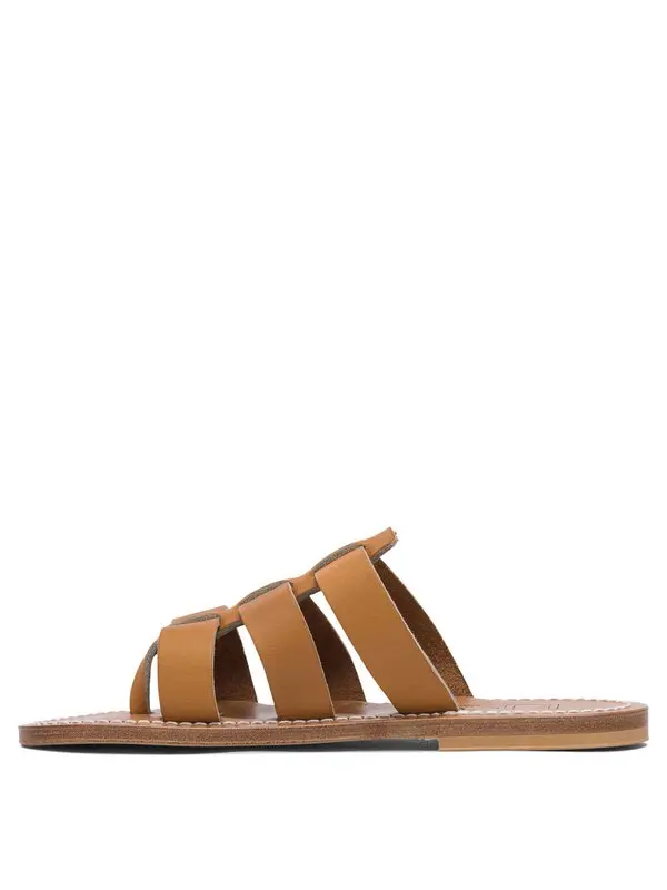 K.JACQUES Strappy Sandals - Beige