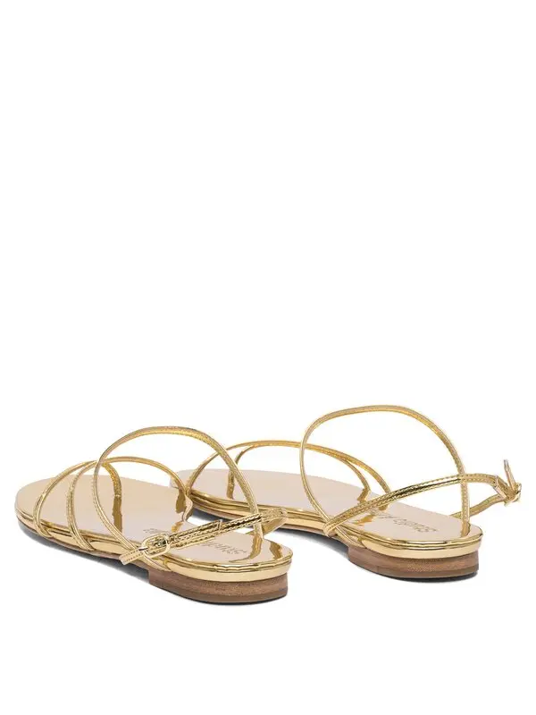 Studio Amelia Helix Low Sandals - Gold