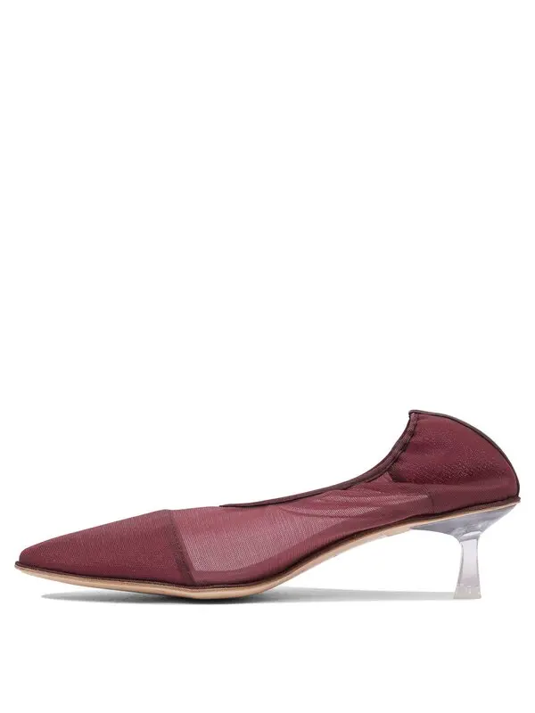 Studio Amelia Iris 50mm Heeled Pumps - Bordeaux