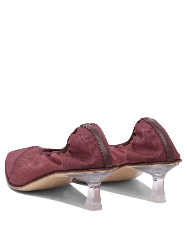 Studio Amelia Iris 50mm Heeled Pumps - Bordeaux