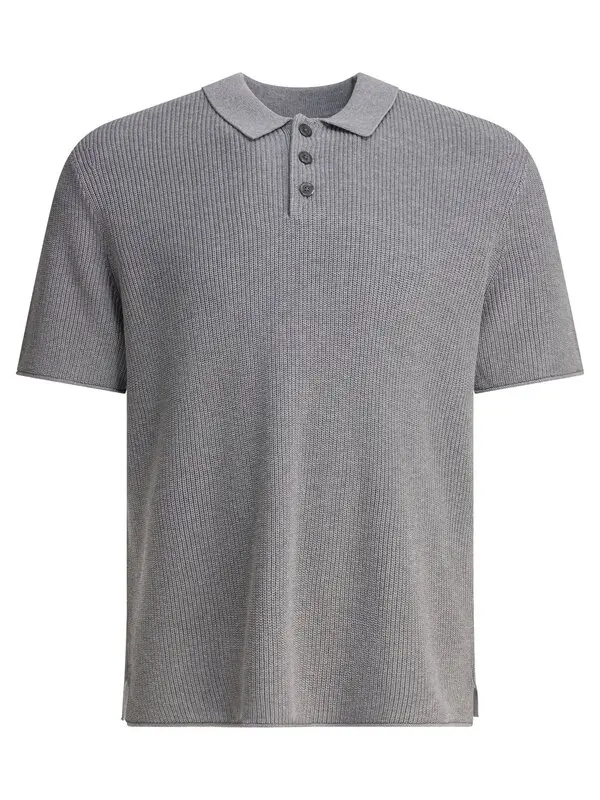 ALEX MILL Eastwood Polo Shirt - Grey