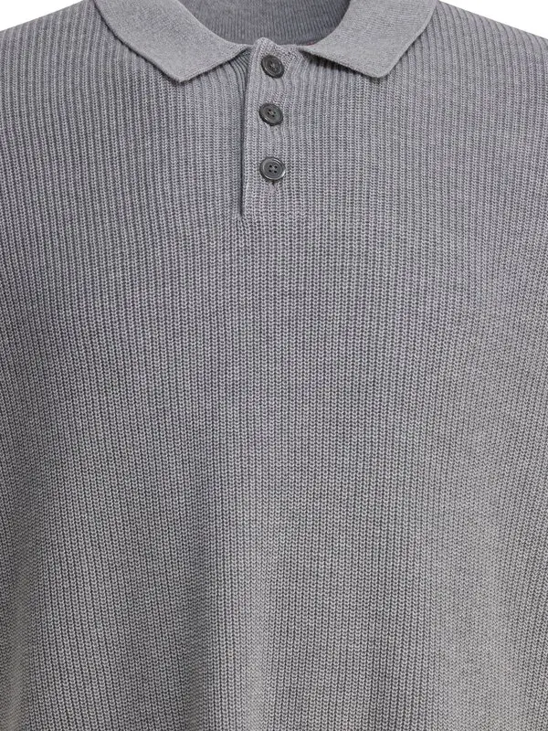 ALEX MILL Eastwood Polo Shirt - Grey