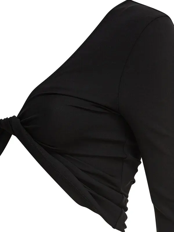 COURREGES Courrèges One-shoulder Crop Top