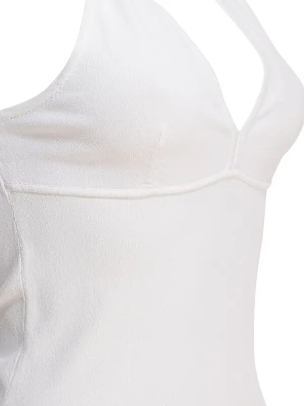 Max Mara Viscose Blend Top - White