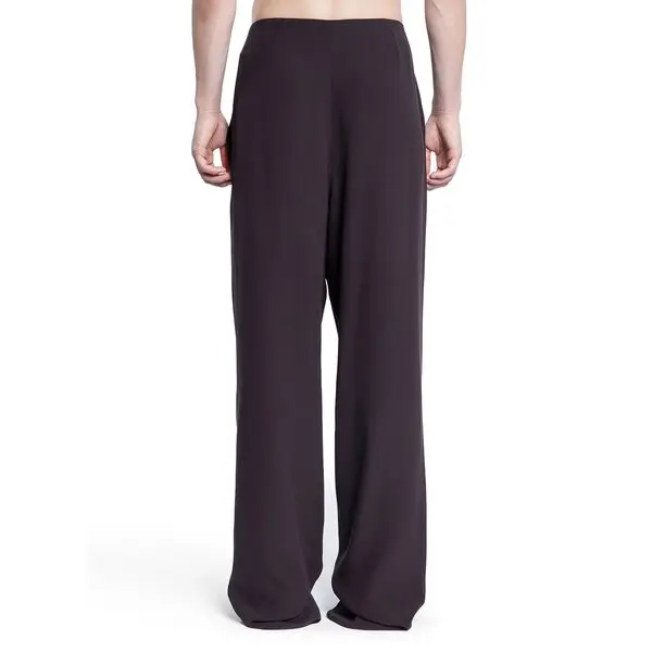 Saint Laurent Silk Straight Leg Pants