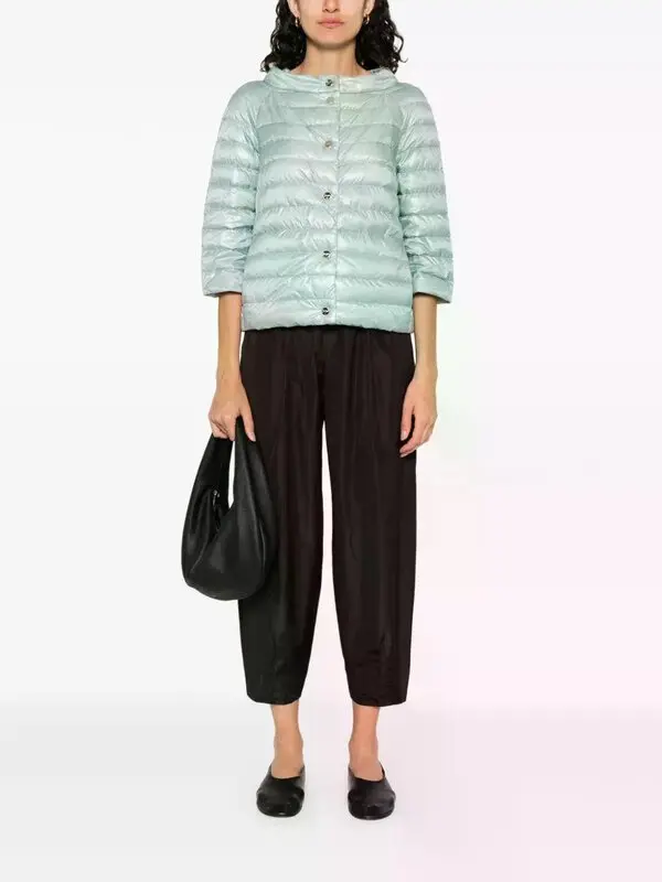 Herno Taffeta Trousers - Black