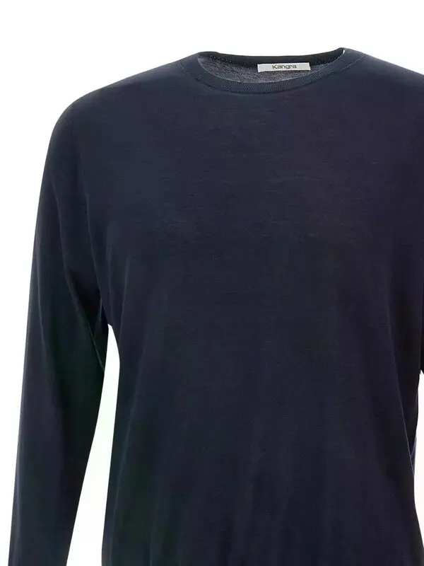 KANGRA Crew-neck Sweater - Blue