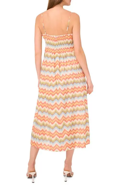 1.State Chevron Stripe Sundress