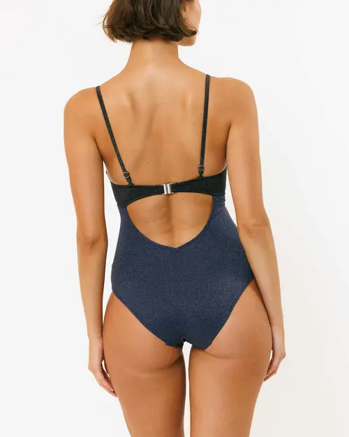 BILIBLOND One Piece Lurex Swimsuit