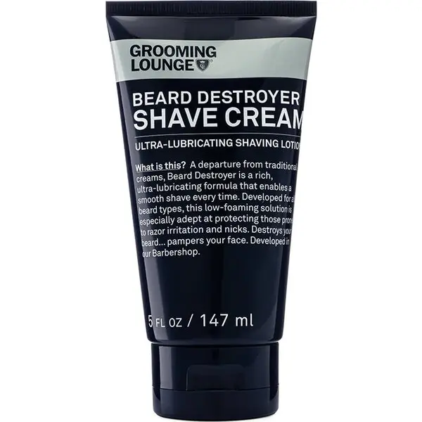 GROOMING LOUNGE Beard Destroyer Shave Cream 5 Oz - None