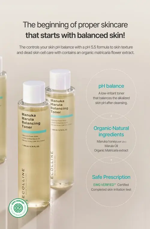 ECOLLINE Manuka Marula Balancing Toner - None