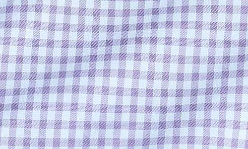 UNTUCKIT Starling Check Performance Button-up Shirt - Purple
