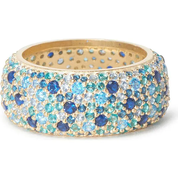 NICKHO REY Mathew Ring - Blue Ombré/gold