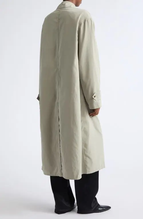 MAISON MARGIELA Peached Twill Trench Coat - Sand