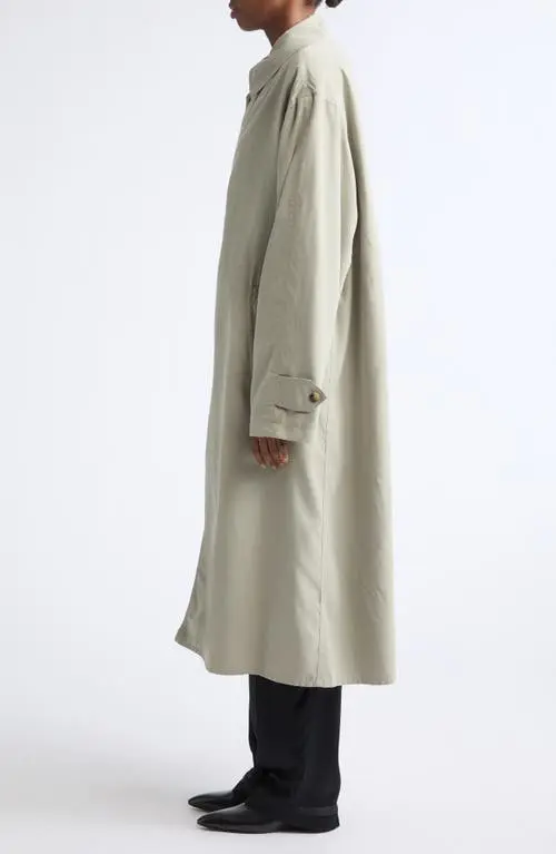MAISON MARGIELA Peached Twill Trench Coat - Sand