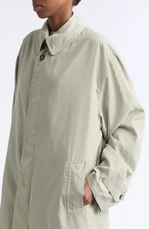 MAISON MARGIELA Peached Twill Trench Coat - Sand