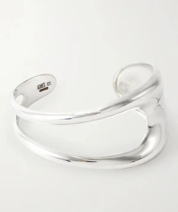 Agmes Leona Sterling Cuff - Silver