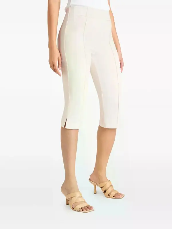 Cinq À Sept High-waisted Cropped Trousers