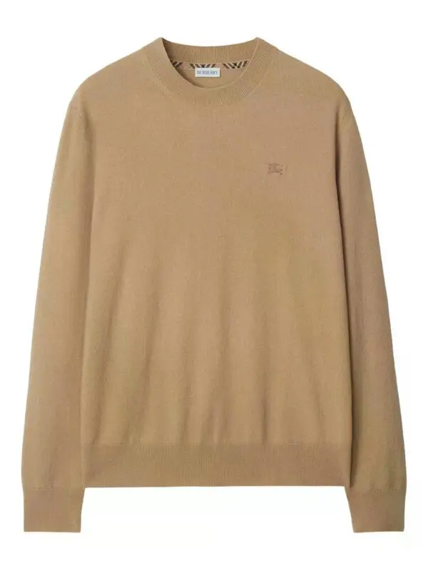 Burberry Cashmere-blend Sweater - Grey