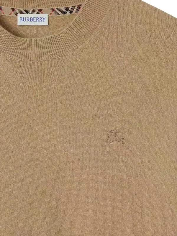 Burberry Cashmere-blend Sweater - Grey