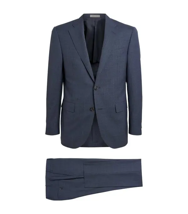 Corneliani Virgin Wool 2-piece Suit - Navy