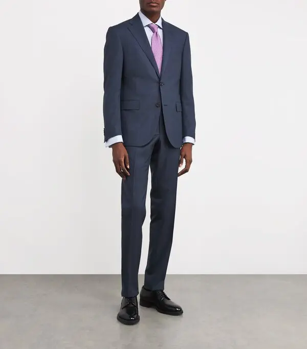 Corneliani Virgin Wool 2-piece Suit - Navy
