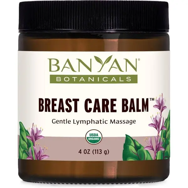 BANYAN BOTANICALS Breast Care Balm 4 Ounces - One-color