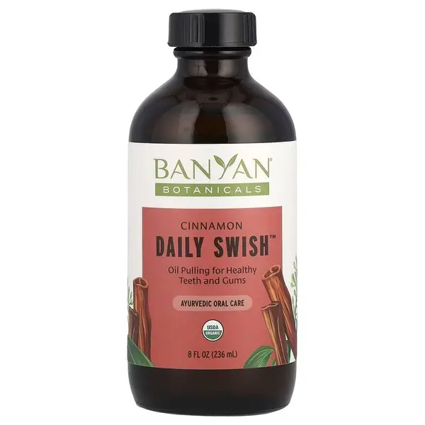 BANYAN BOTANICALS Daily Swish Cinnamon 236 Milliliters - One-color