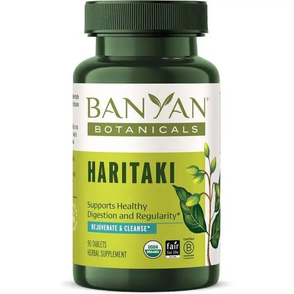 BANYAN BOTANICALS Haritaki 90 Tablets - One-color