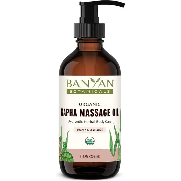 BANYAN BOTANICALS Kapha Massage Oil 8 Ounces - One-color