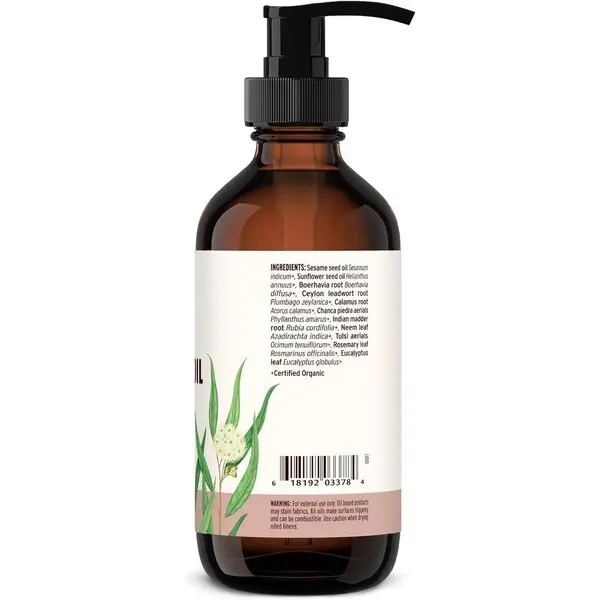 BANYAN BOTANICALS Kapha Massage Oil 8 Ounces