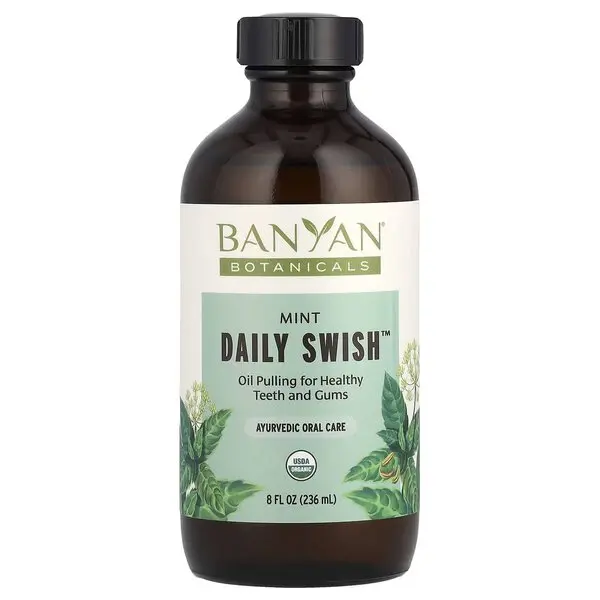 BANYAN BOTANICALS Daily Swish Mint 8 Ounces - One-color