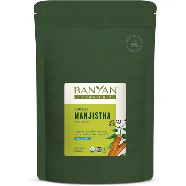 BANYAN BOTANICALS Manjistha Powder 454 Grams - One-color