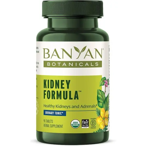 BANYAN BOTANICALS Kidney Formula Tablets 90 Tablets - One-color