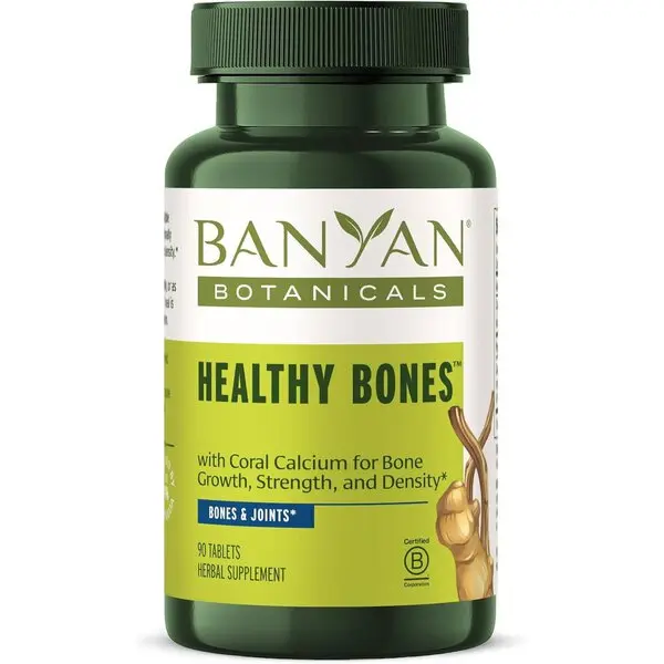 BANYAN BOTANICALS Healthy Bones Tablets 90 Tablets - One-color