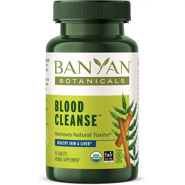 BANYAN BOTANICALS Blood Cleanse Tablets 90 Tablets - One-color