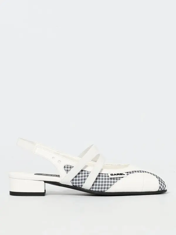 CAREL Slingback Pumps - White