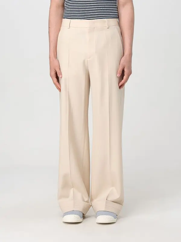 Valentino Garavani Tailored Wide Leg Trousers - Beige