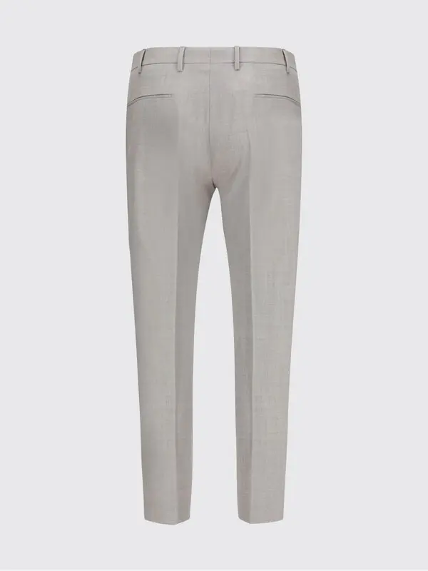 PT TORINO Virgin Wool Slim Fit Trousers - Gnawed Blue