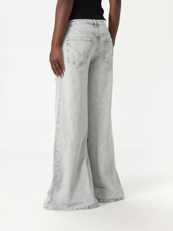 DONDUP Wide Leg Jeans - Black
