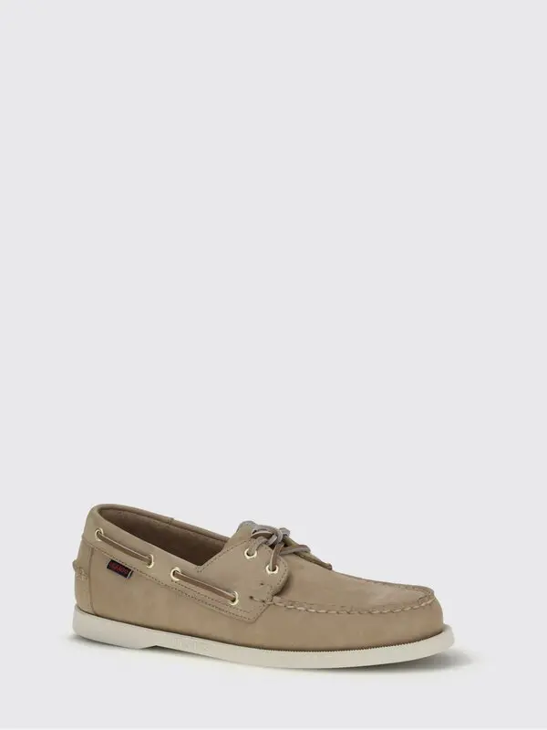 SEBAGO Suede Boat Moccasins - Beige