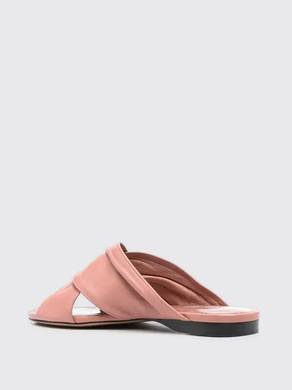 Paris Texas Flat Sandal - Pink