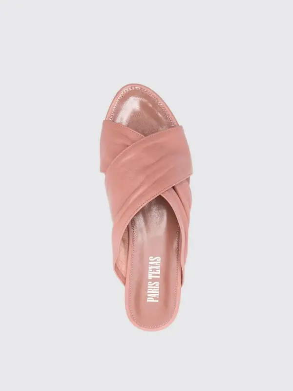 Paris Texas Flat Sandal - Pink