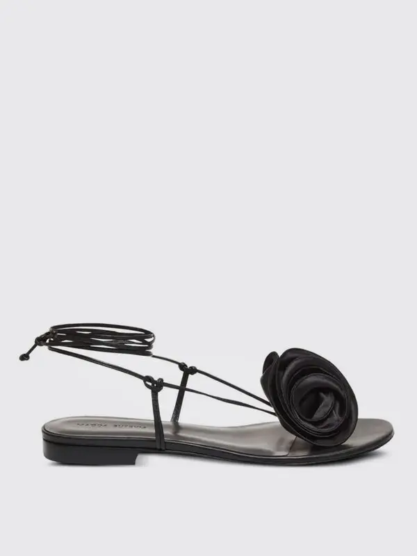 Magda Butrym Flat Sandal - Black