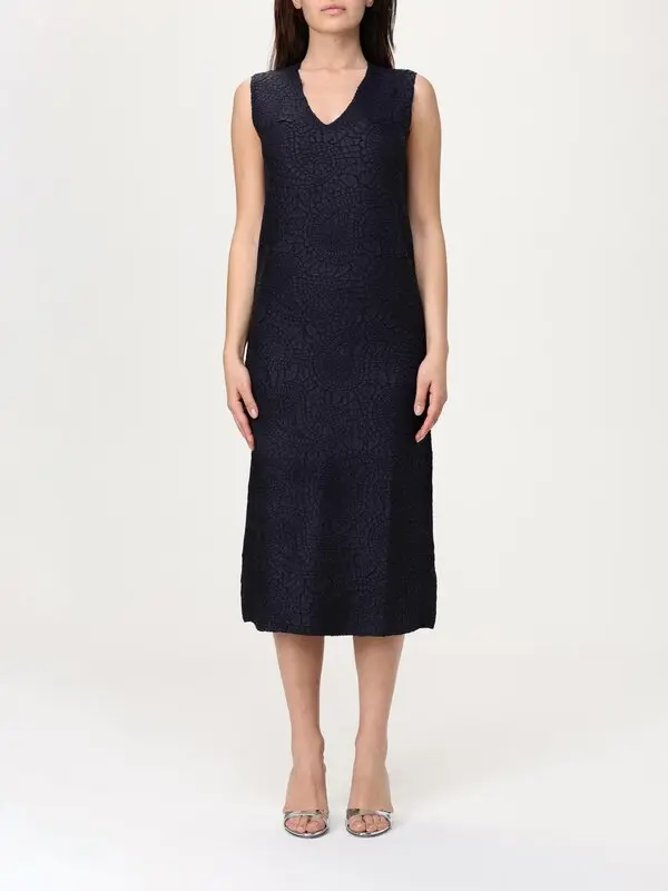MEIMEIJ Textured Dress - Blue