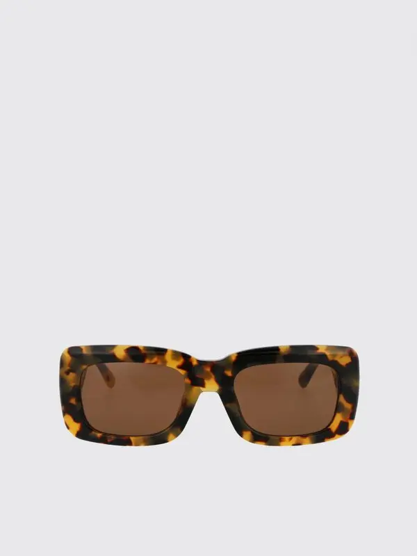 Attico Tortoiseshell Rectangle Sunglasses